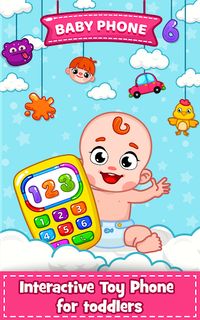 Baby Phone for toddlers - Numbers, Animals & Music - Easy Search and ...