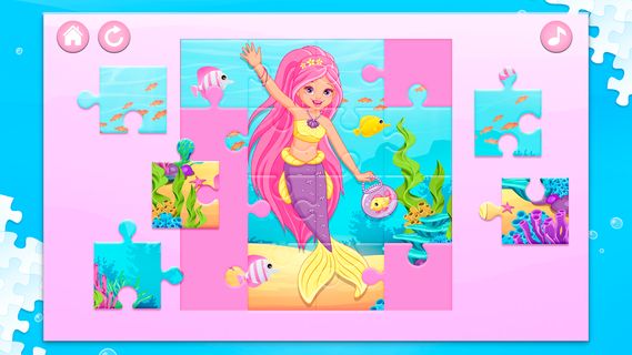 Mermaid Puzzles for Kids - Easy Search and Download Top User Rated ...